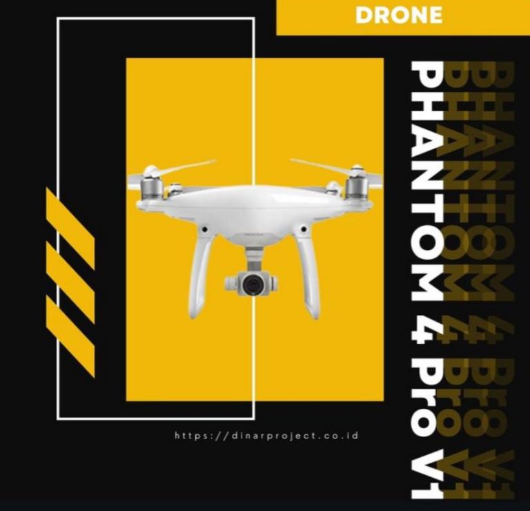 Drone DJI Phantom 4 Pro V1 - Kamera 20 MP & Video 4K